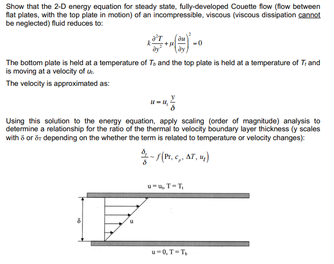 Solved Show that the 2-D energy equation for steady state, | Chegg.com