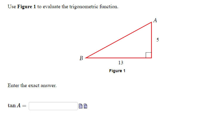 Solved Use Figure 1 to evaluate the trigonometric function. | Chegg.com