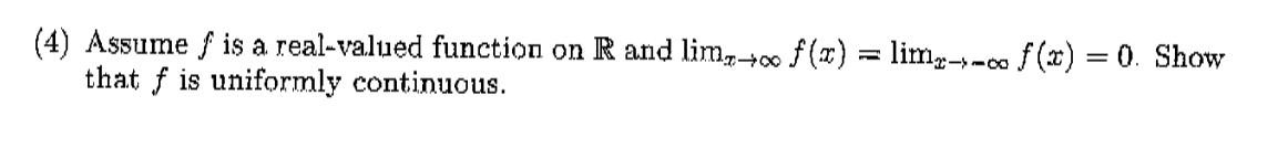 Solved (4) Assume f is a real-valued function on R and | Chegg.com