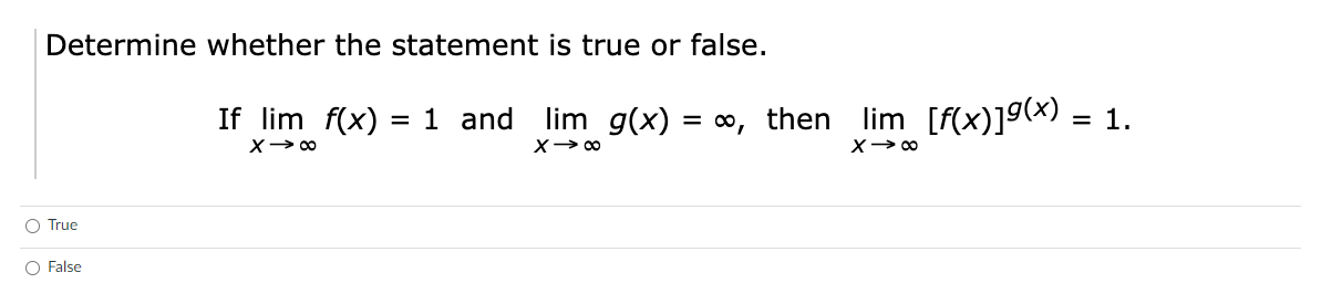 Solved Determine whether the statement is true or false. If | Chegg.com