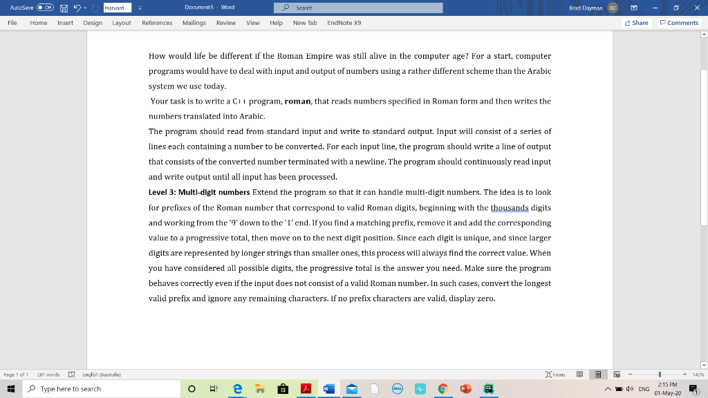 Solved program is in c++ need help with level 3: this is my | Chegg.com