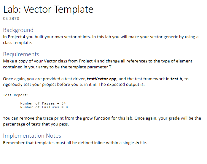 Solved Here is my code from project 4 which I have updated | Chegg.com