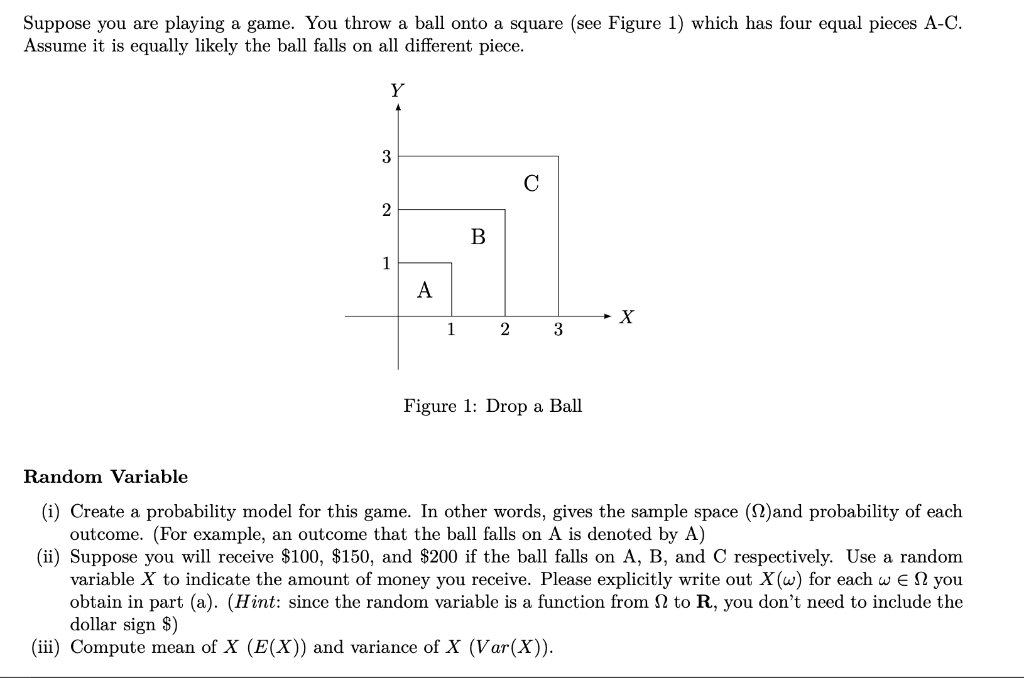 Solved Suppose you are playing a game. You throw a ball onto | Chegg.com