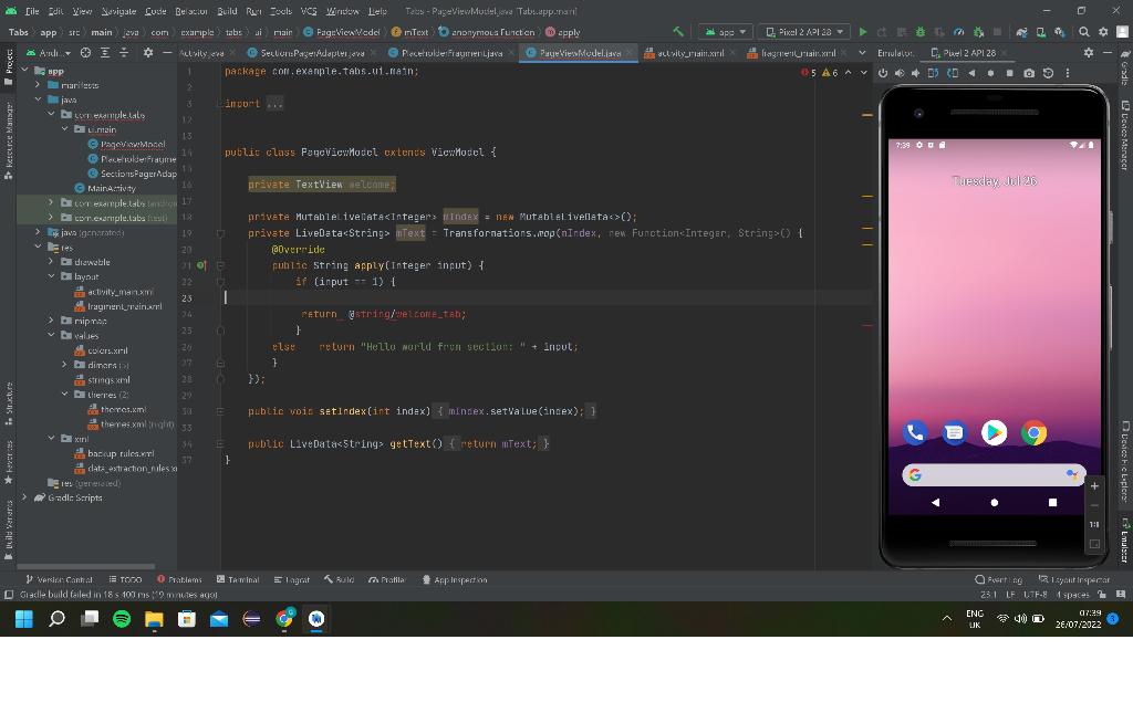 Solved ANDROID STUDIO QUESTION Why can I not return a string | Chegg.com