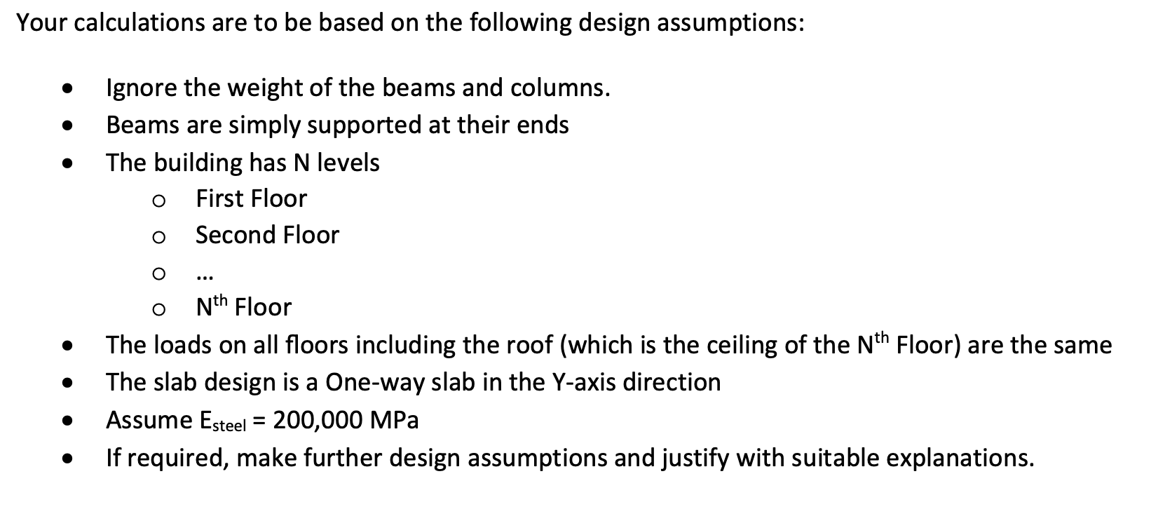 Solved A simple 6 storey building is to be constructed. Use | Chegg.com