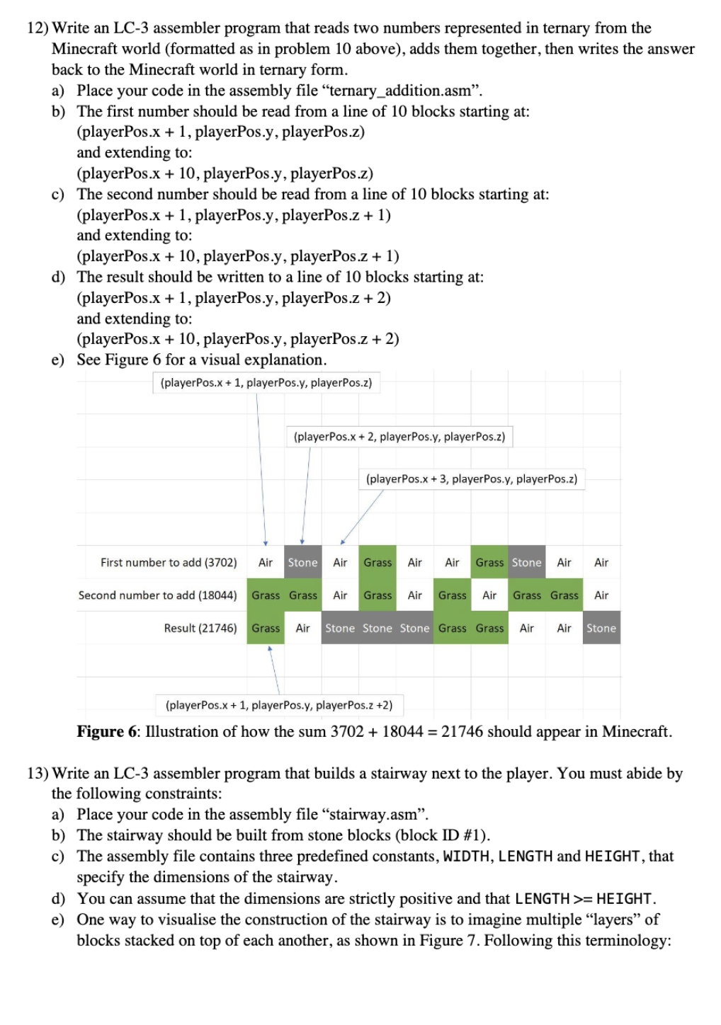 Solved 12 Write An Lc 3 Assembler Program That Reads Two