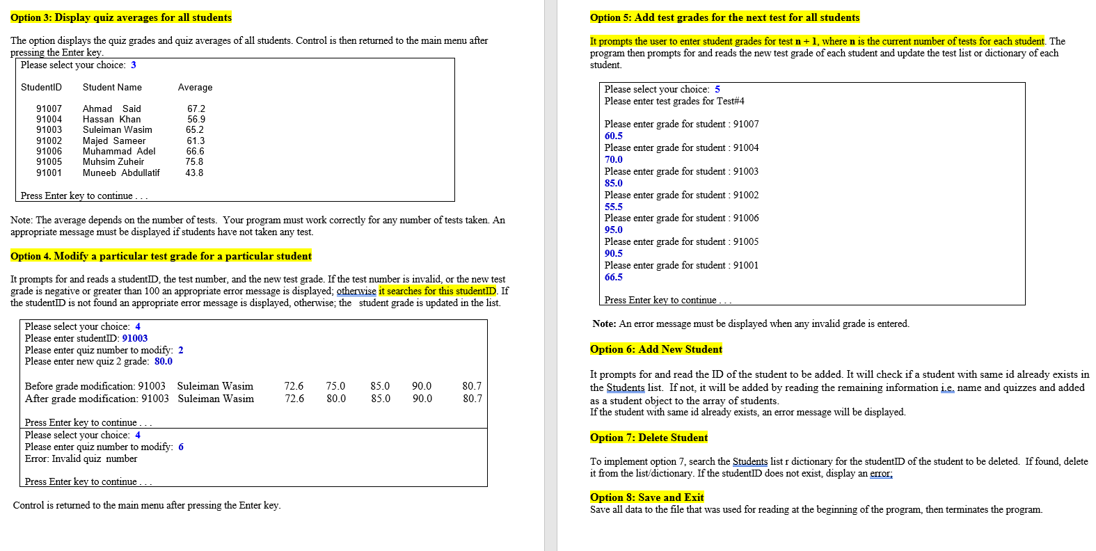 Solved Implement A Well Structured Python Program That 7122