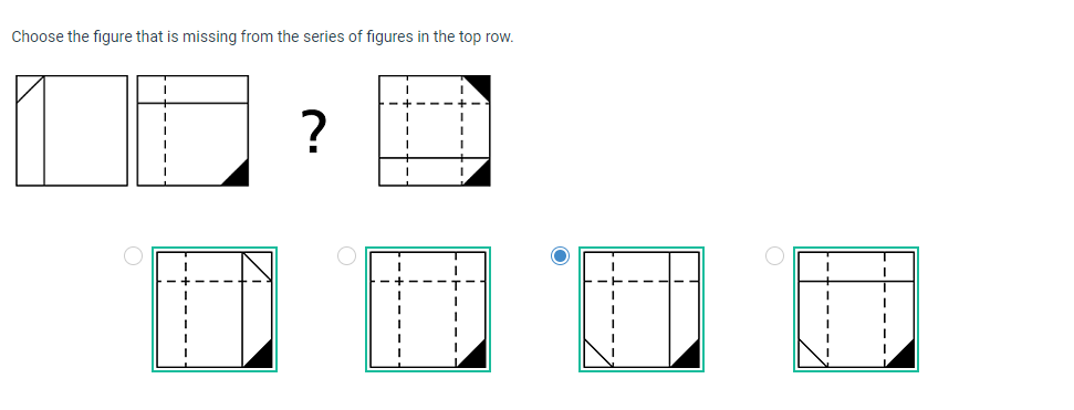 Solved Choose the figure that is missing from the series of | Chegg.com