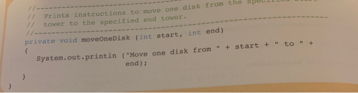 Solved public class Solve Towers { //----- // Creates a | Chegg.com