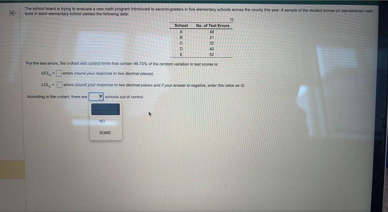 Solved For the test errors, the c-chart with control limits | Chegg.com