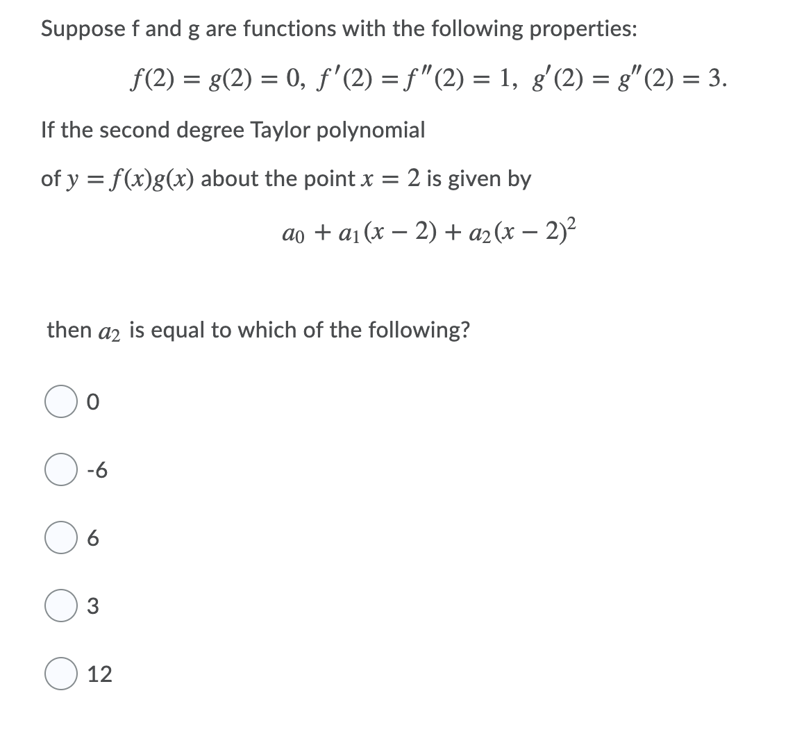 Solved Suppose fand g are functions with the following | Chegg.com