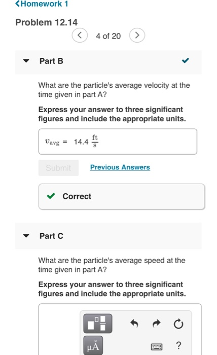 Solved Homework 1 Problem 12.14 4 of 20 The position of | Chegg.com