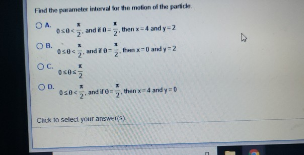 Solved Find A Parameterization For The Line Segment Joining