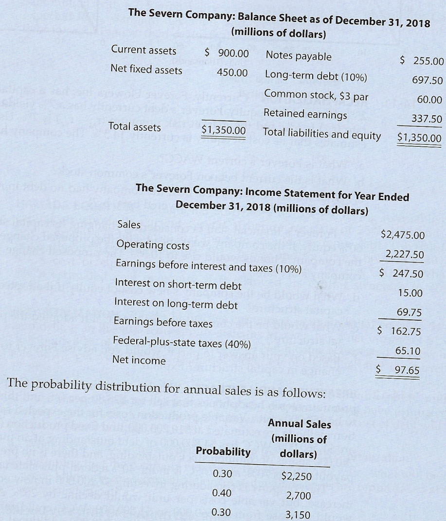 The severn company plans to raise a net amount of | Chegg.com