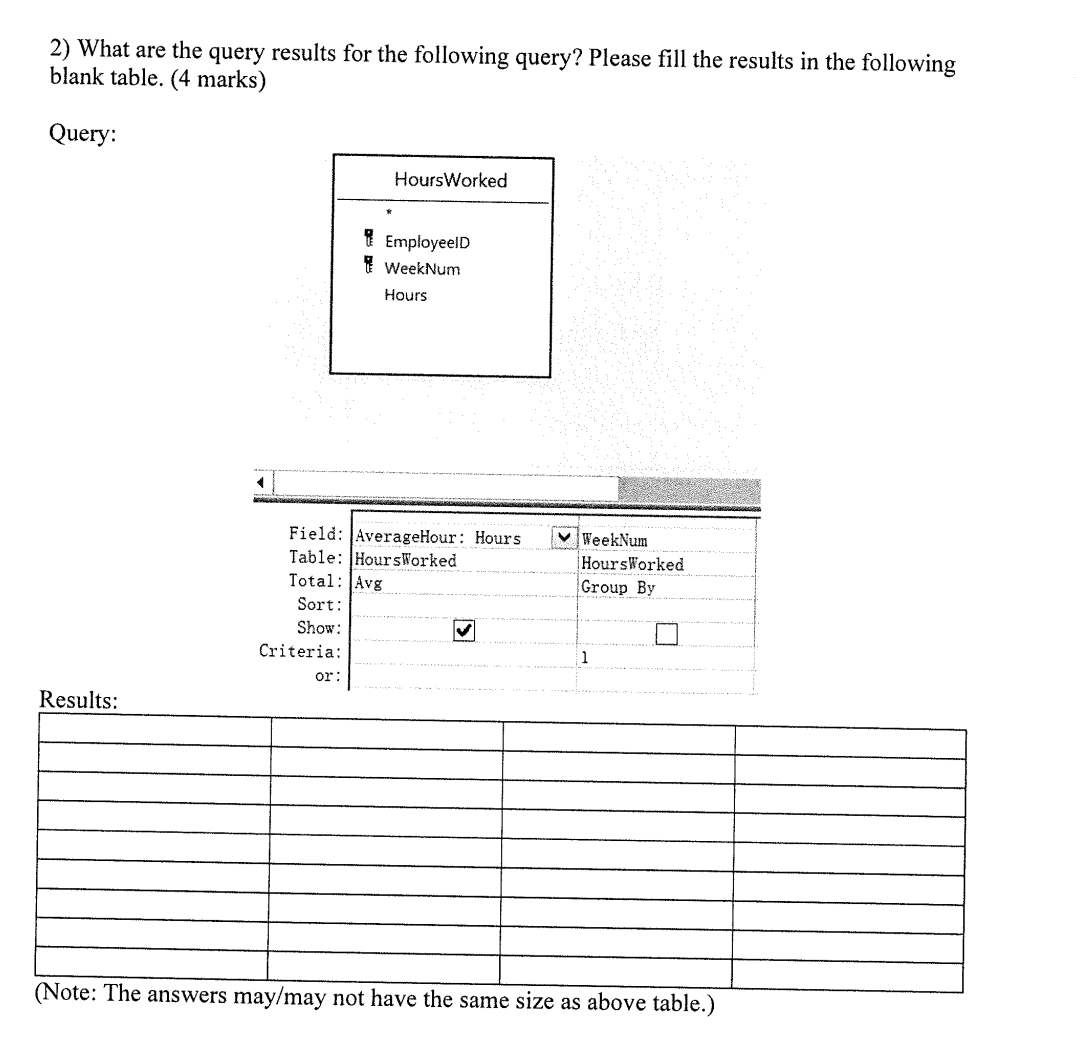Solved 1) What are the anerv results for the following | Chegg.com