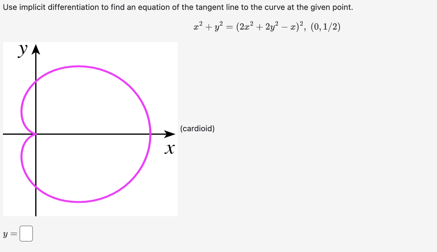 Solved Use implicit differentiation to find an equation of | Chegg.com