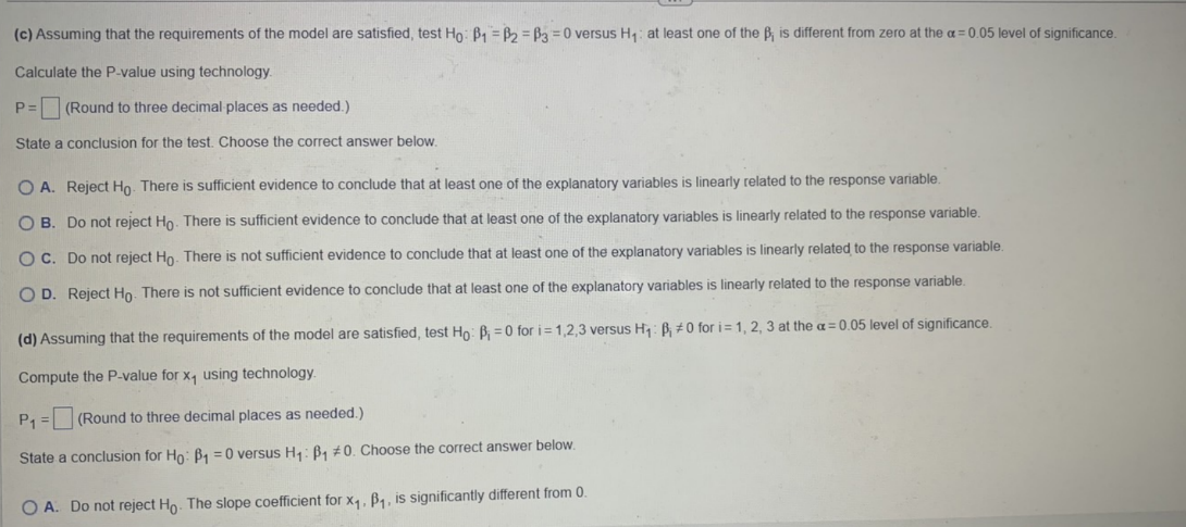 Solved For the accompanying data set, complete parts (a) | Chegg.com