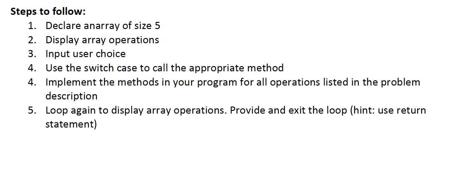 Solved Upload a Java file for the following problems: | Chegg.com