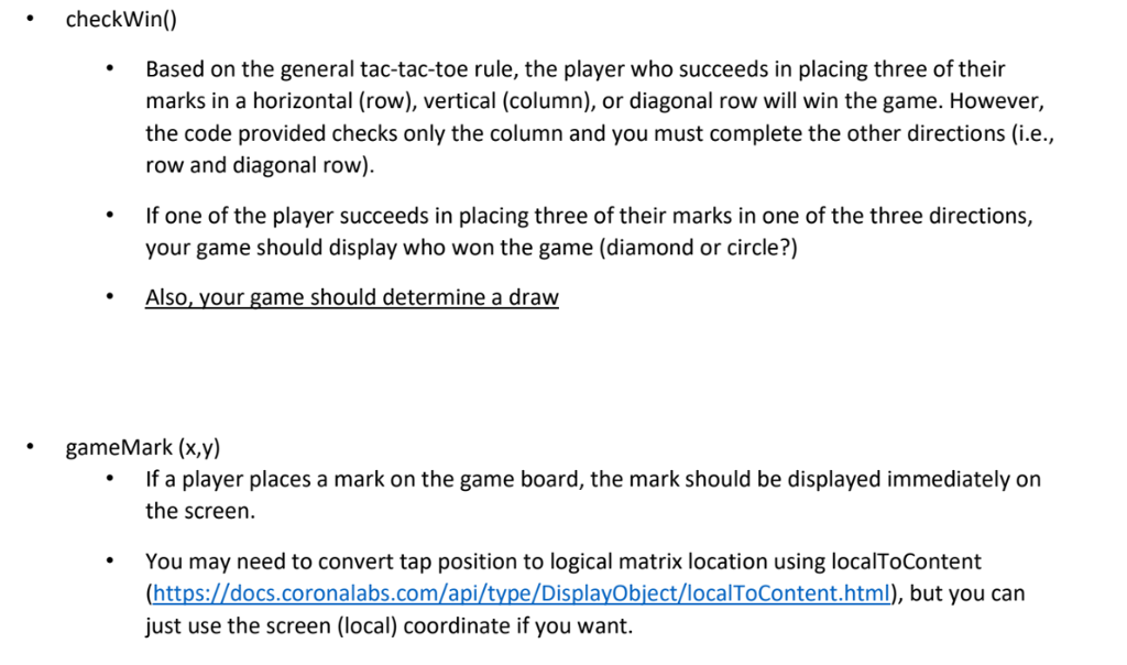 Solved For this assignment, you will implement a simple but | Chegg.com