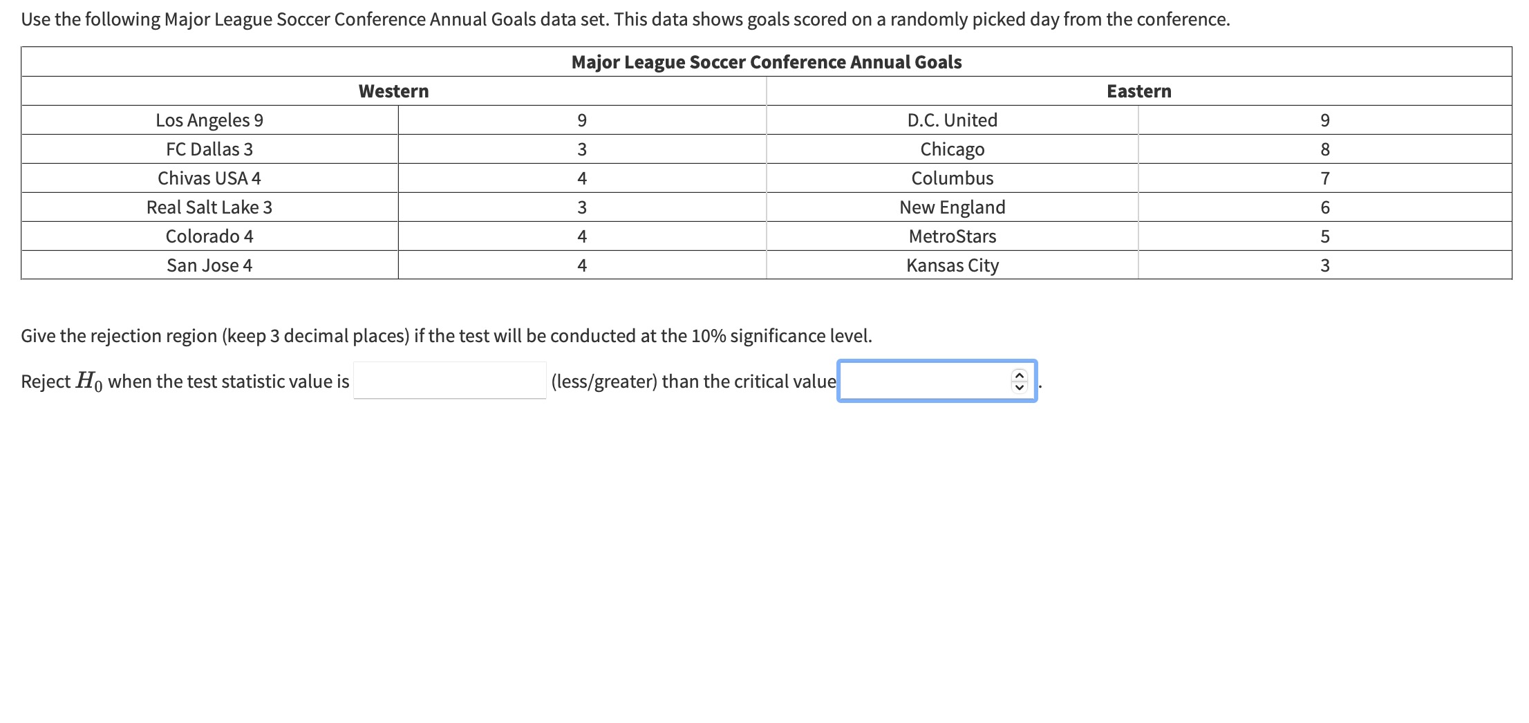 Solved Consider a statistics class that has sessions offered | Chegg.com