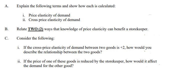Solved You can Ignore question A and just do questions C and | Chegg.com