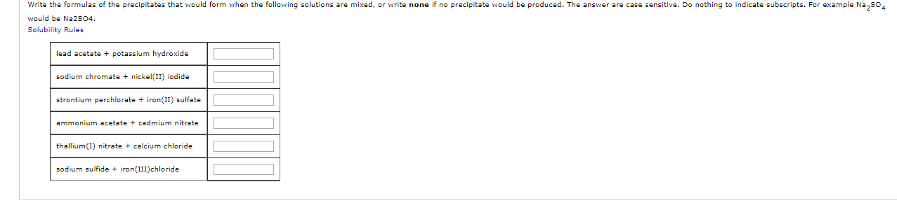 Solved a.Upon mixing, which of the following solutions will | Chegg.com