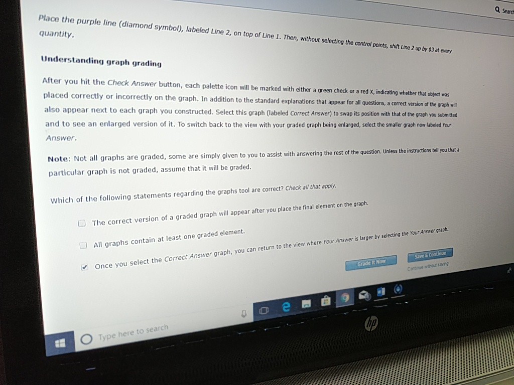 Solved Place the purple line (diamond symbol), labeled Line | Chegg.com