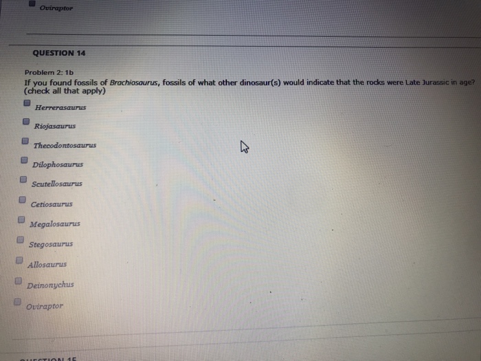 Solved Problem 2: Dating Rocks with Fossils Fossils can | Chegg.com