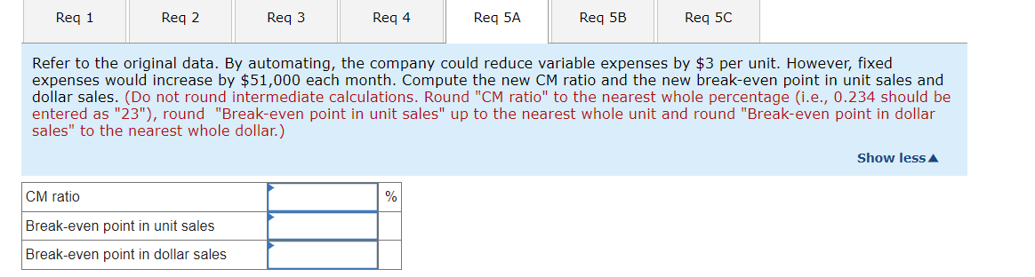 Solved Problem 6-22 (Algo) CVP Applications; Contribution | Chegg.com