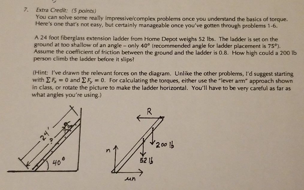 Solved 7. Extra Credit: (5 points) You can solve some really | Chegg.com