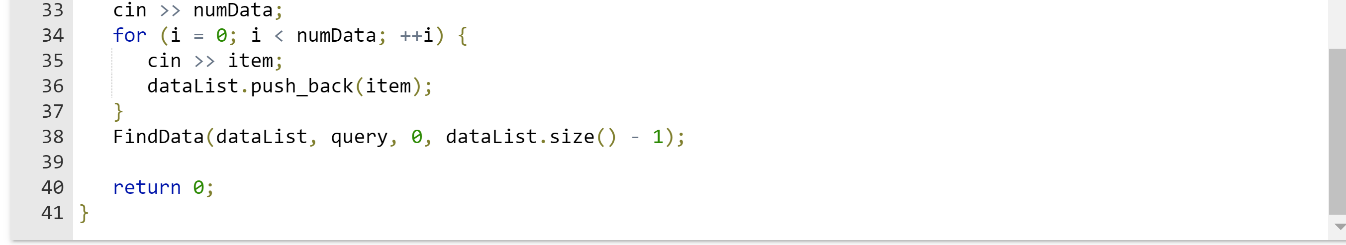 Solved Character Query And Integer Numdata Are Read From 