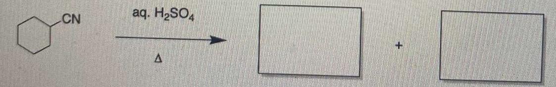 Solved CN aq. H2SO4 A | Chegg.com