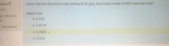 Solved estion 2 rect rk 1.00 out of 0 Given that the | Chegg.com Solved estion 2 rect rk 1.00 out of 0 Given that the | Chegg.com