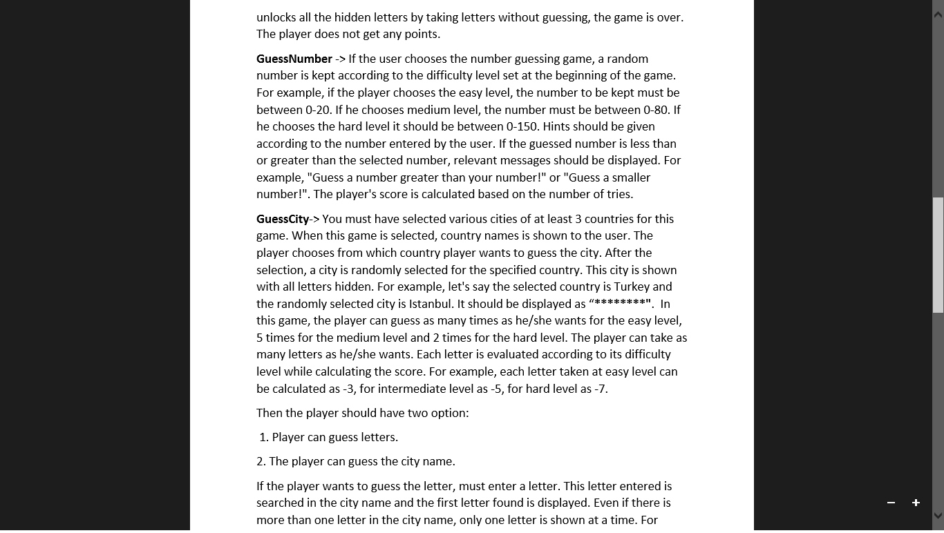 Solved Project 1: Guessing Games In this project, you are | Chegg.com