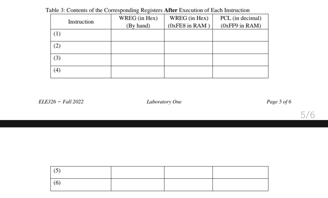 I need help with solving Exercise two to fill out | Chegg.com