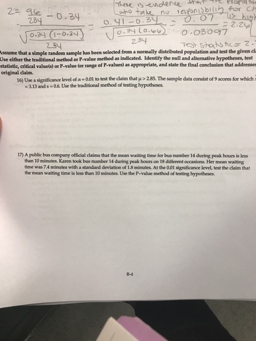 Solved Assume that a simple random sample has been selected | Chegg.com