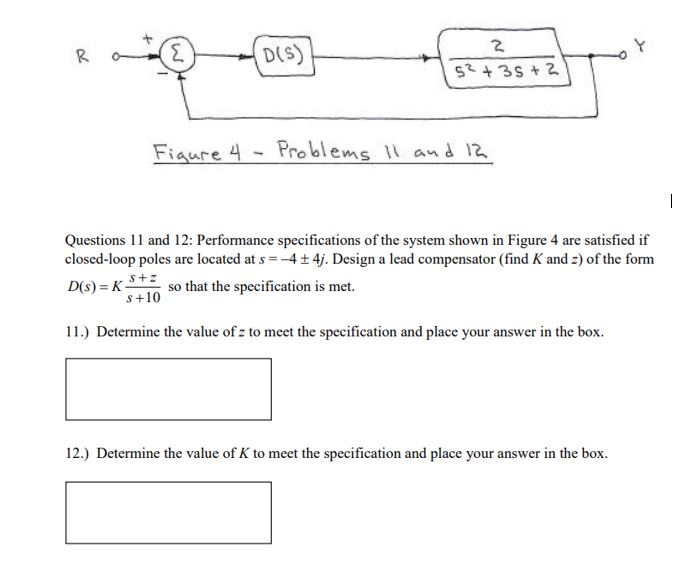 Solved Figure 4 - Problems 11 and 12 Questions 11 and 12: | Chegg.com