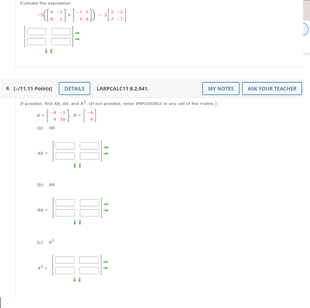 Solved Evaluate the expression. | Chegg.com