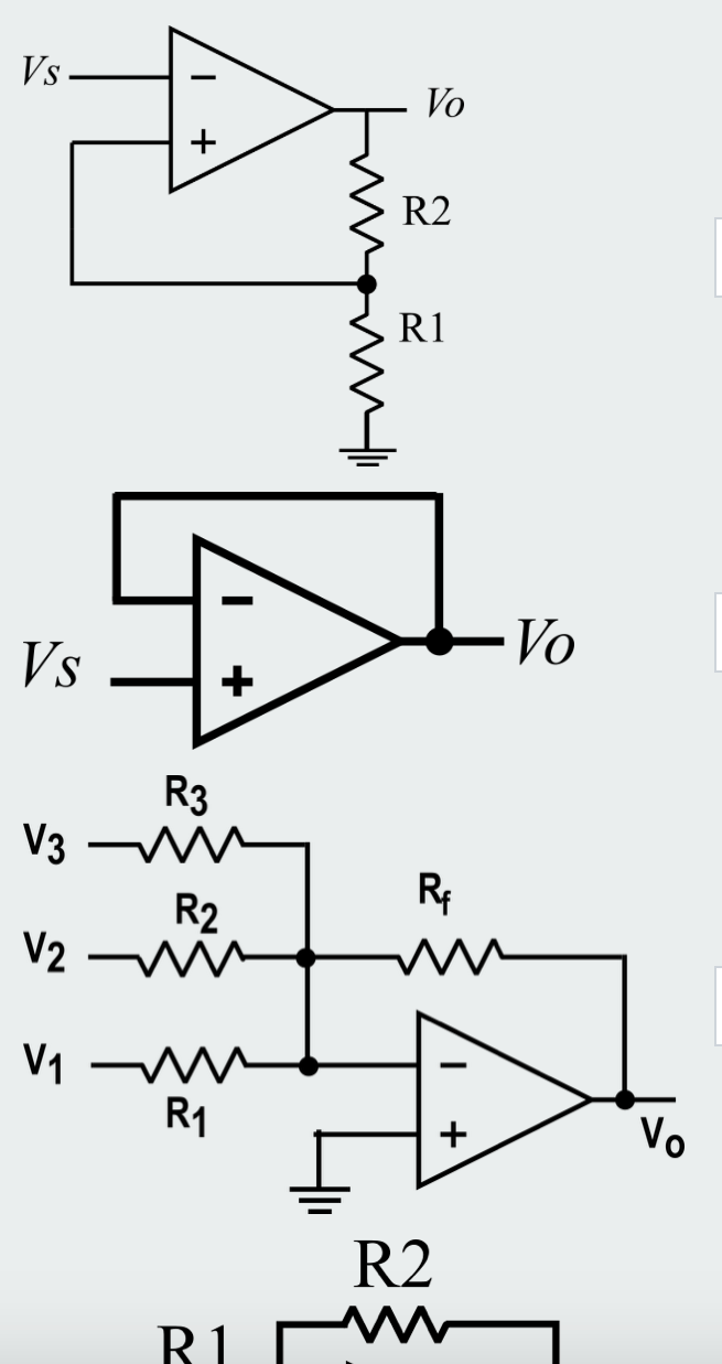 Solved Vs Vo + R2 R1 Vs -Vo + R3 V3 W R2 V2 W RE V1 W - R1 + | Chegg.com