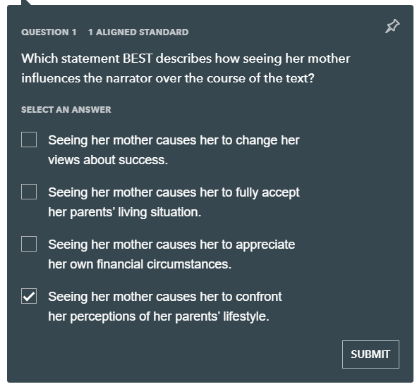 Solved A Woman on the Street excerpt from The Glass | Chegg.com