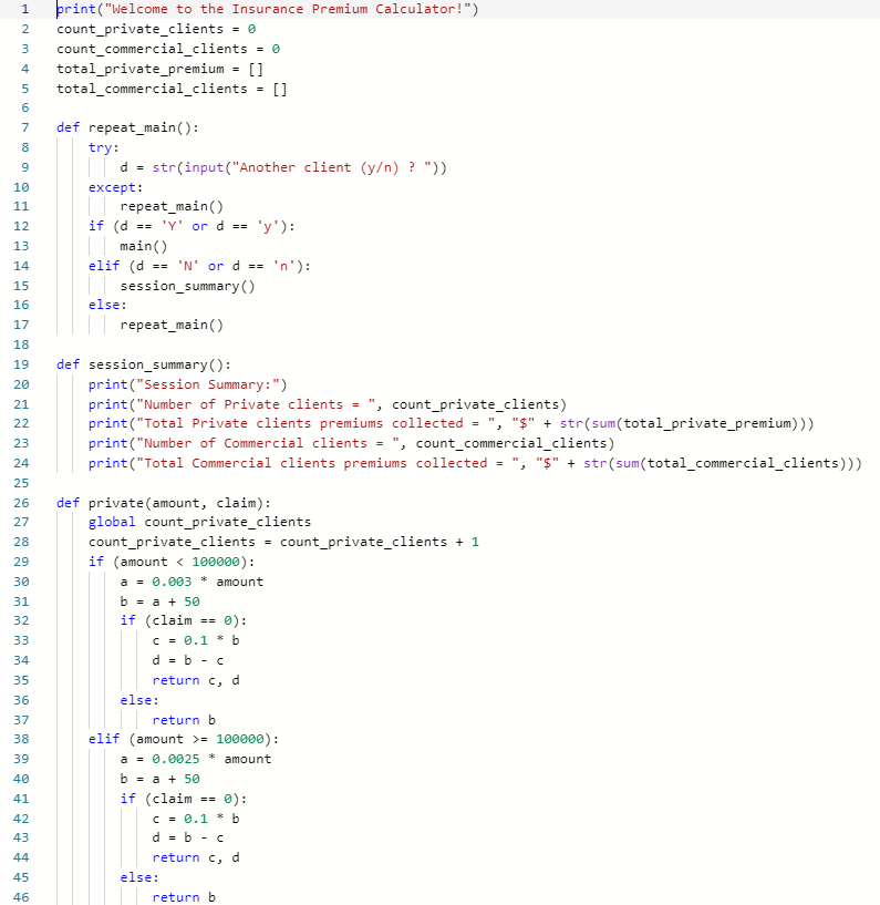 Solved Hello. I need some help converting my python code | Chegg.com