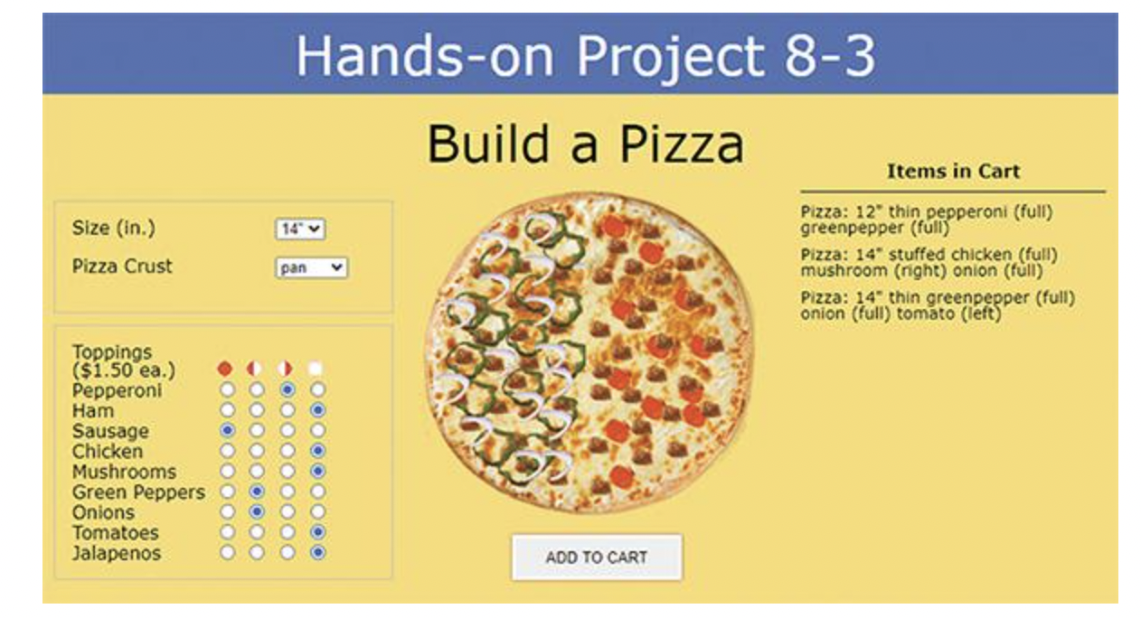 Solved Can you please help me with the JAVSCRIPT coding in | Chegg.com