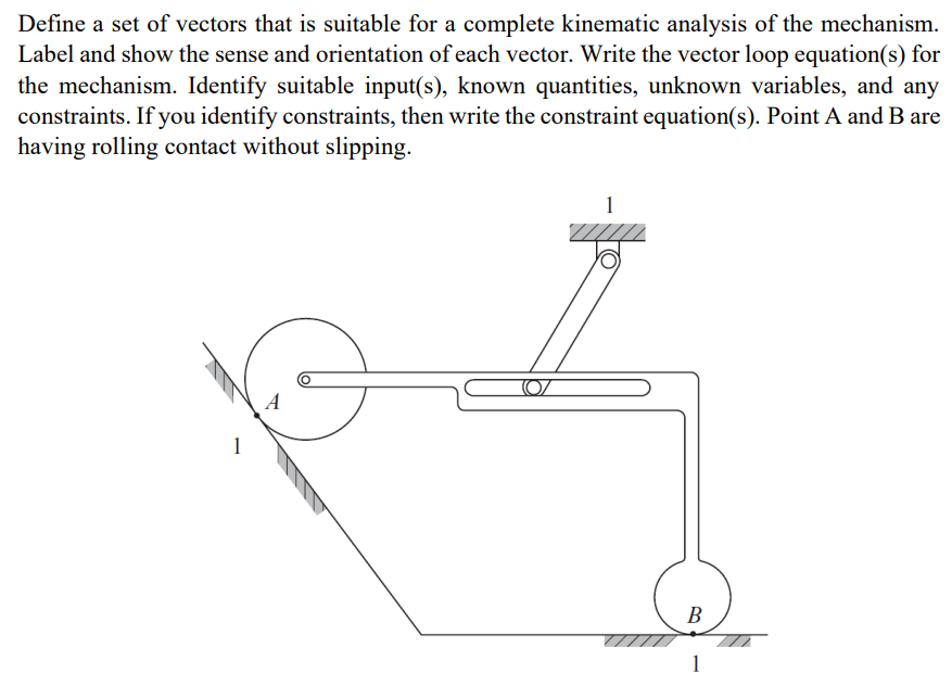Solved Define a set of vectors that is suitable for a | Chegg.com