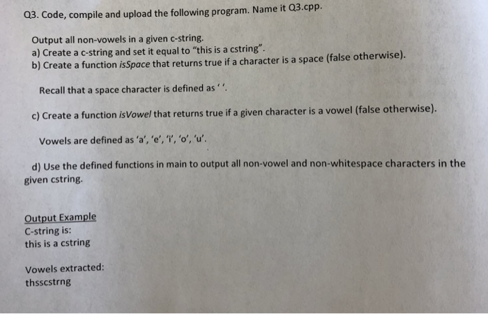 Solved Q3. Code, compile and upload the following program. | Chegg.com