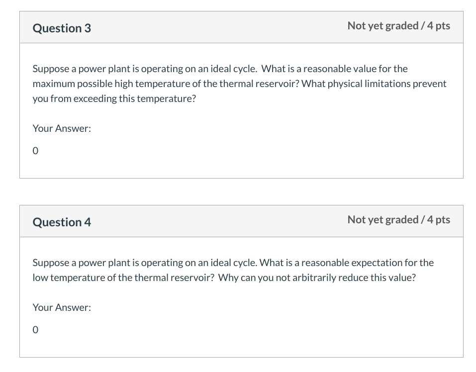 Solved Question 3 Not yet graded / 4 pts Suppose a power | Chegg.com