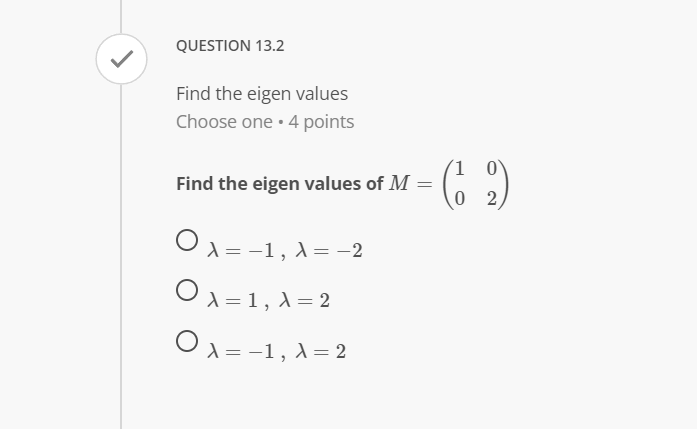 Solved GROUP 13 Eigen Values and Eigen Vectors Group : 3 | Chegg.com