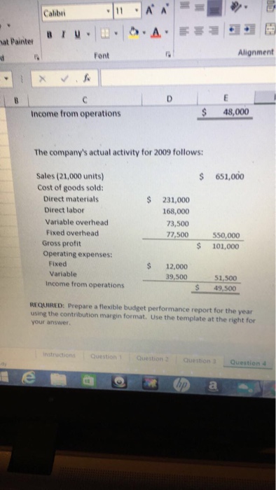 Solved Inset Draw Page Layout Formulas Data Review Vie | Chegg.com