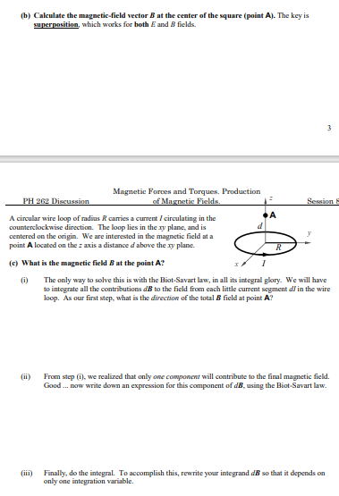 Solved Q2. Magnetic fields due to infinite wires and current | Chegg.com
