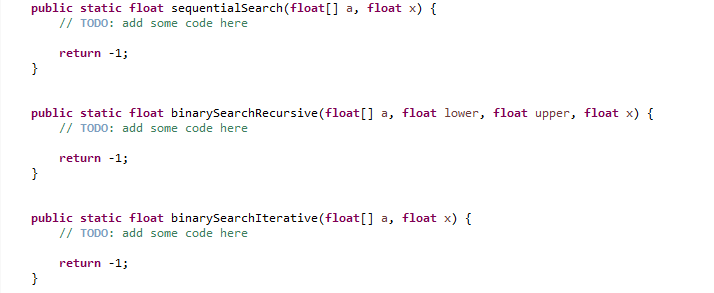 Solved In java language, tasks are here: And must base on | Chegg.com