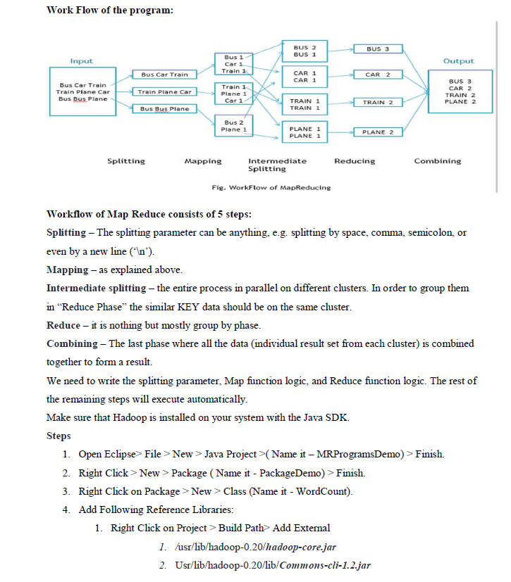 Solved Experiment-19: Implement a word count application | Chegg.com